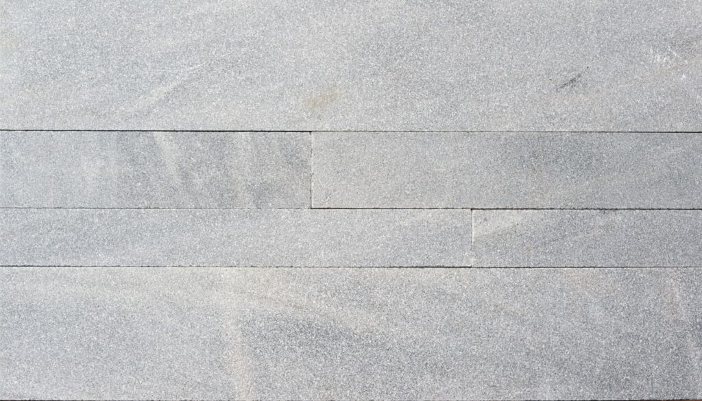 Silver Grey Planc Large Format Tile | Grey and White Quartz
