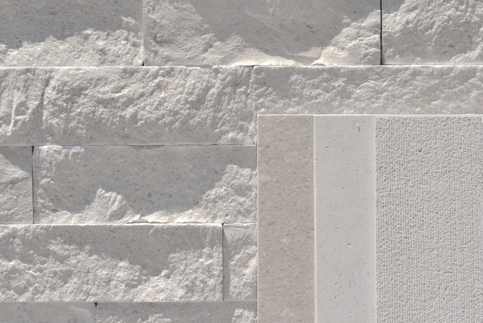 Luna Splitface All Clad Stone Tile | Split Face Limestone
