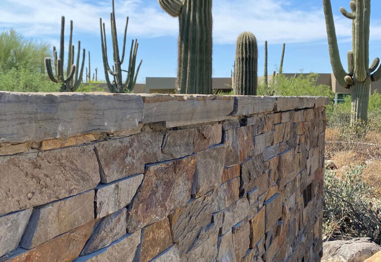 Natural Stone Veneer Retaining Walls | Stone for Retaining Walls