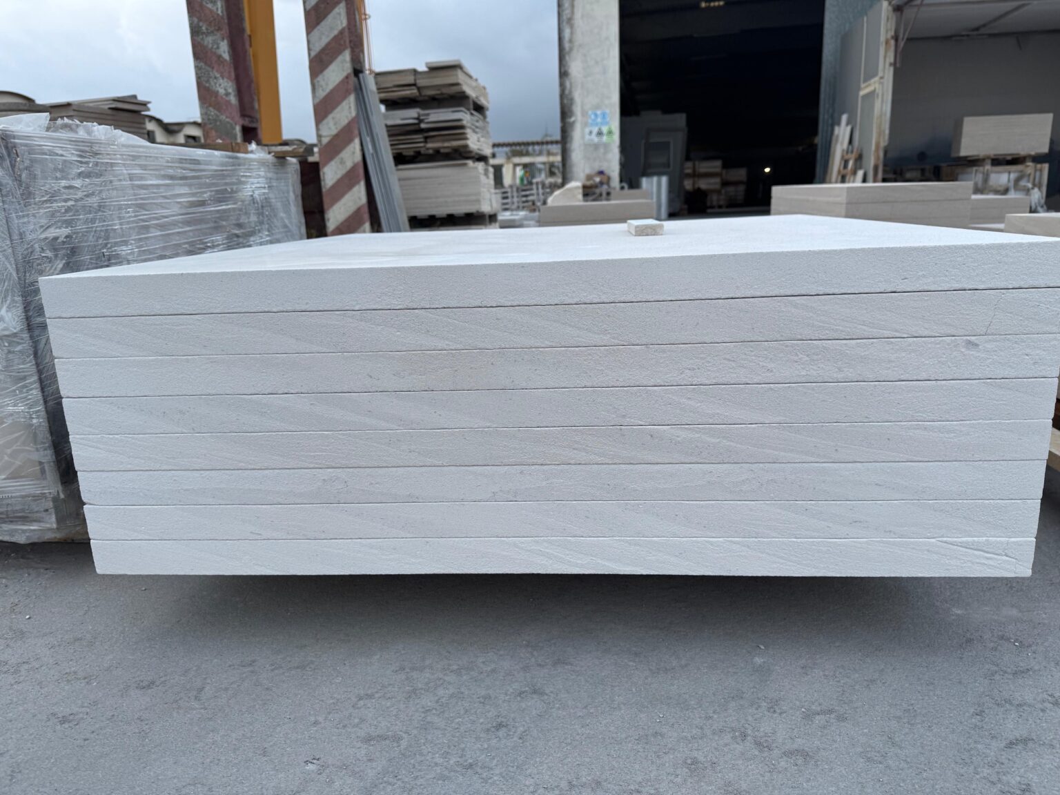 Calypso Cashmere AllClad™ Stone Tile | Limestone Flooring