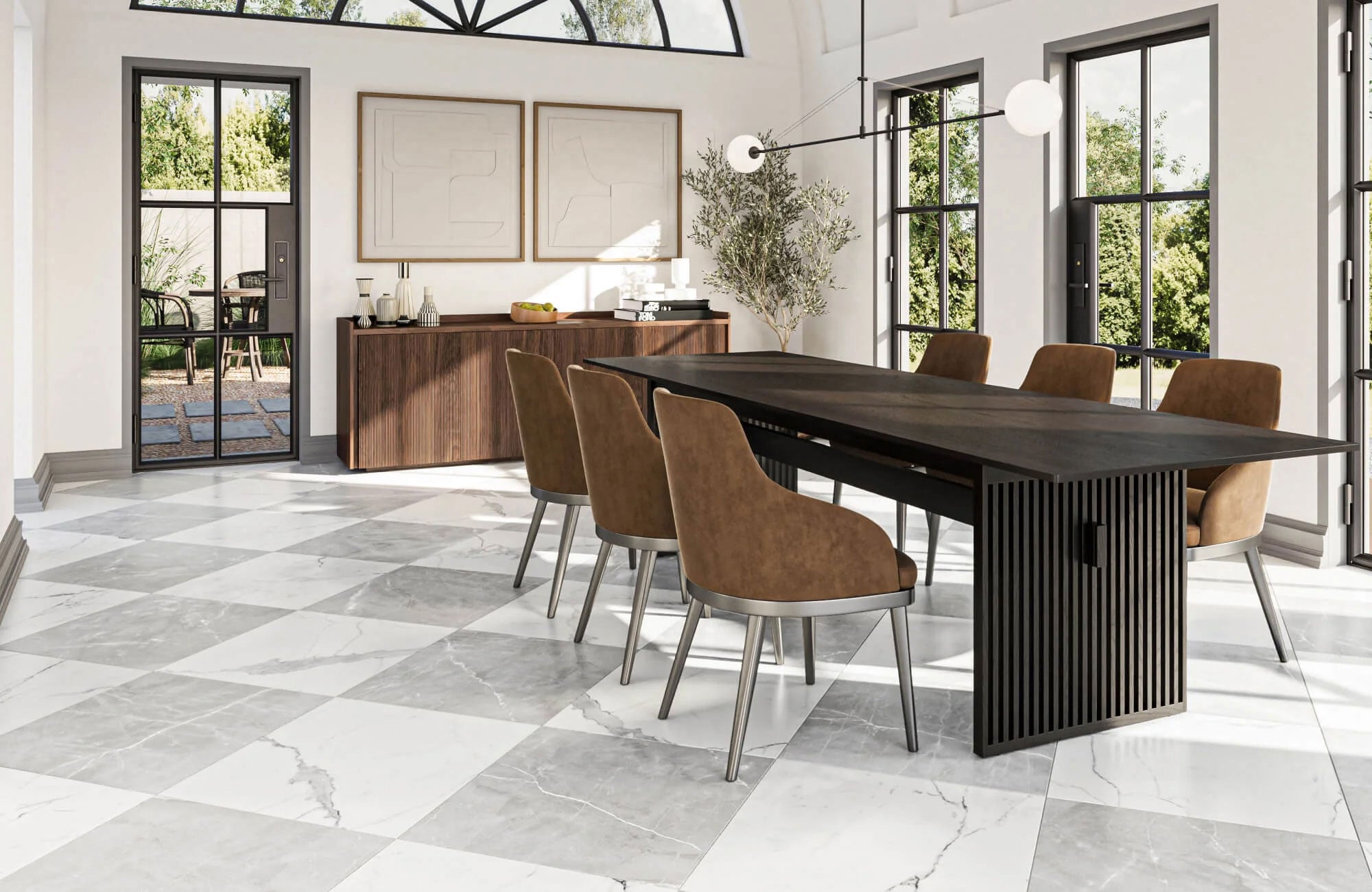 10 Natural Stone Flooring Ideas